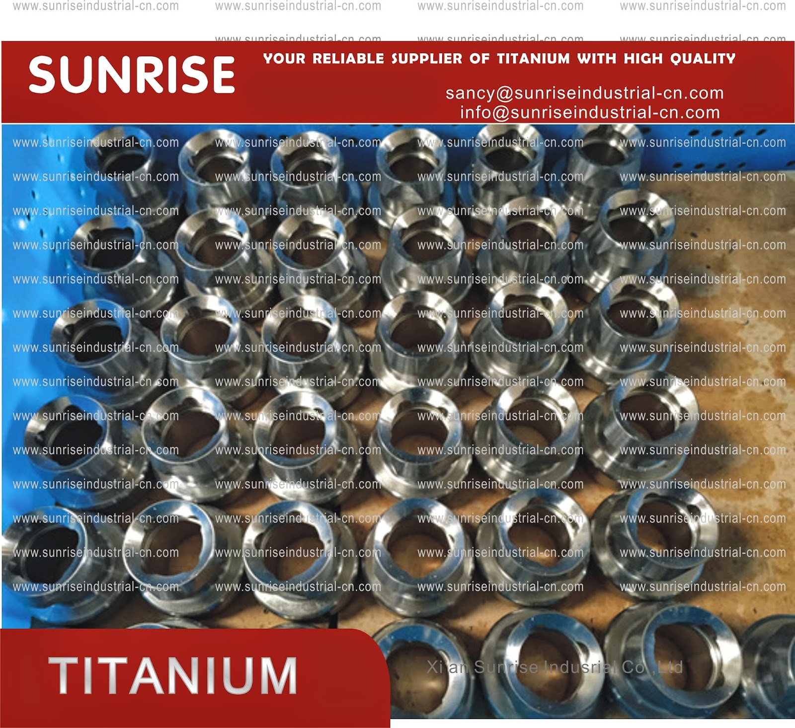 Ti: Titanium modular adapter, manufacturing procedures