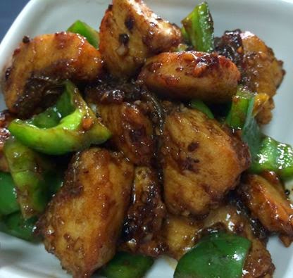 Fermented bean fish fillet 豆豉鱼片 by Lin Sipei