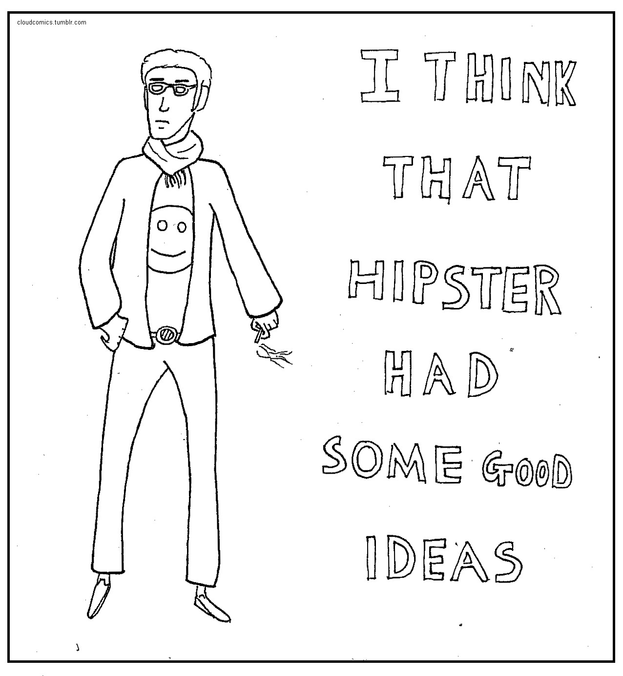 Cloudcomics Hipster Had Some Good Ideas cloudcomics-hipster-had-some-good-ideas