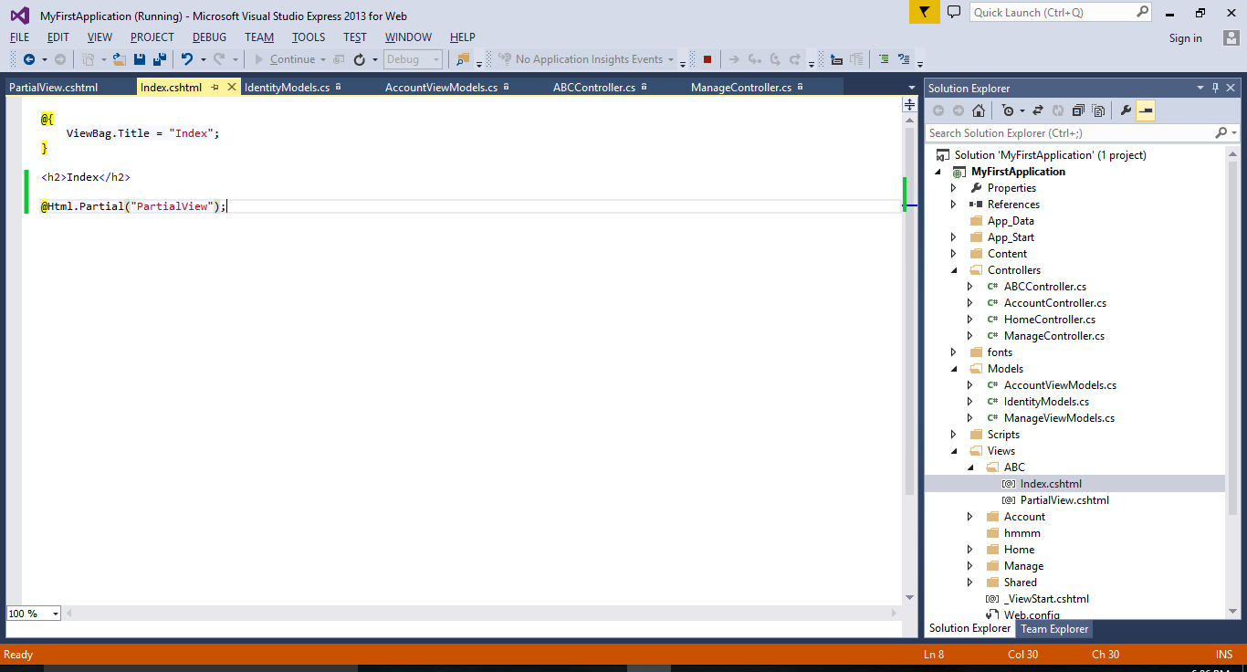 Partial Views And Its Use In Aspnet Mvc