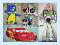 TIENDA DE FOAMY: Figuras En Foami