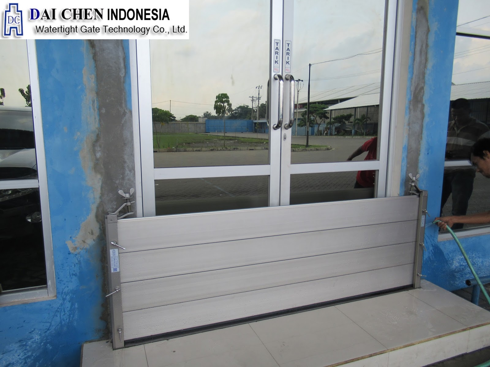 Flood Gate Daichen Indonesia: Tanggul Banjir