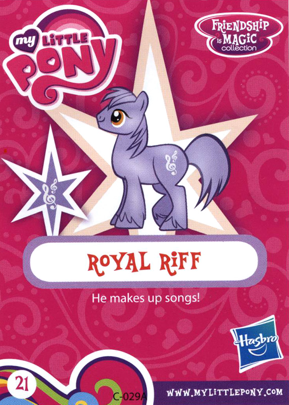 MLP Royal Riff Blind Bag Cards | MLP Merch