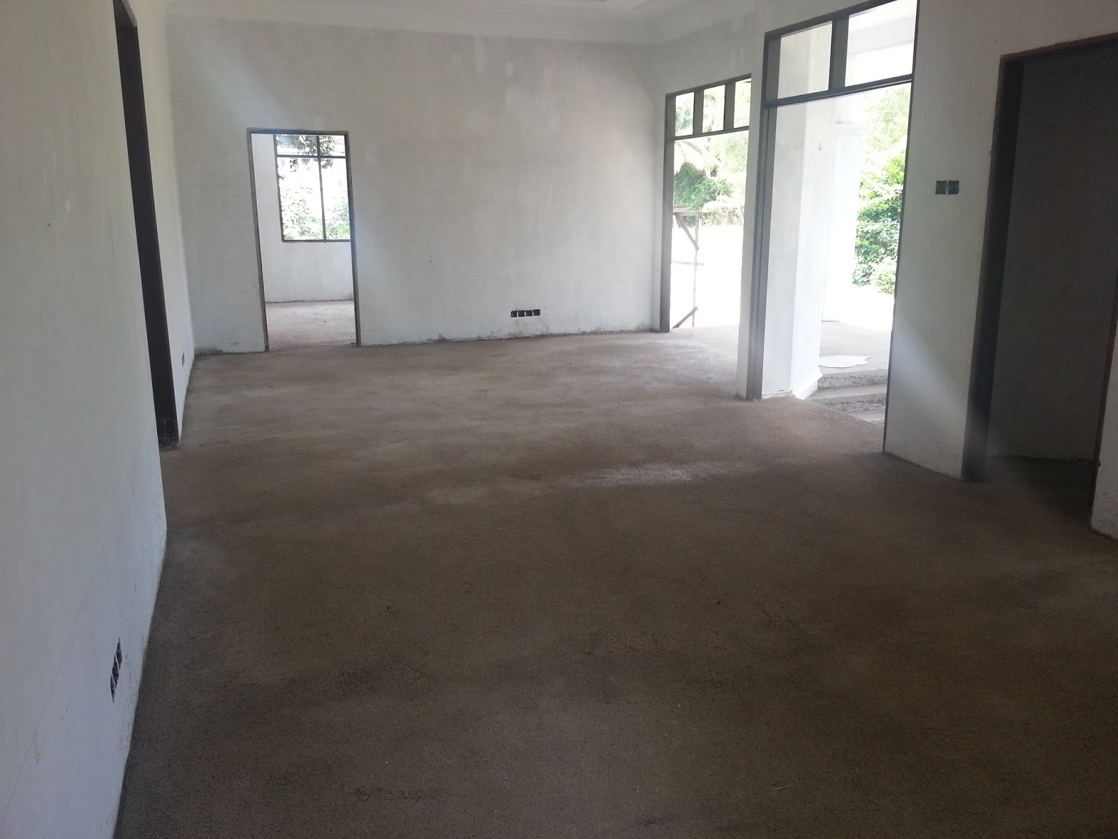 Mahligai Idaman: Simen Render Lantai