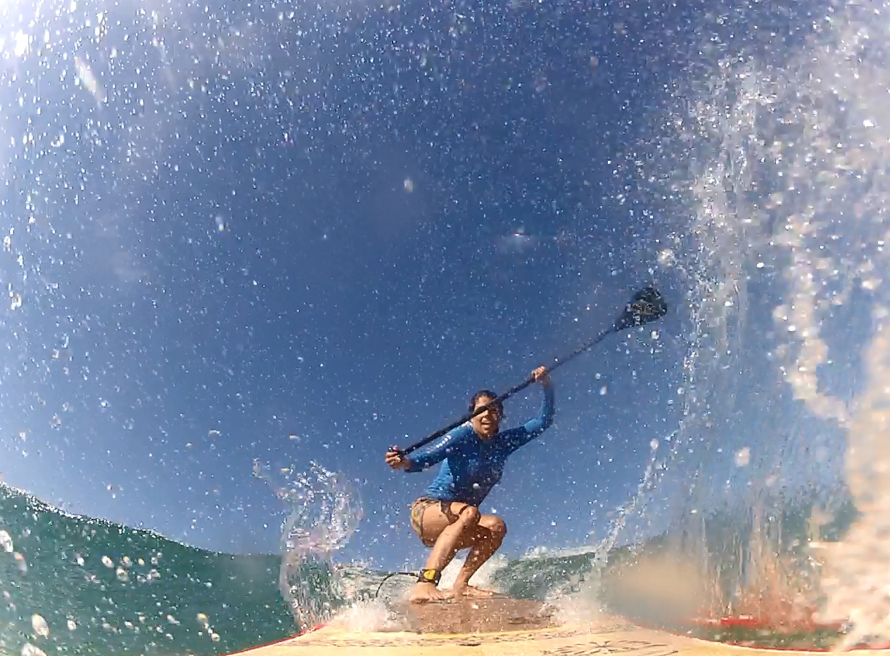 Um dia de surfe na Praia da Reserva