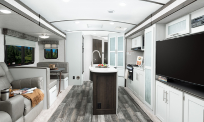Keystone RV's Bullet Features Coastal Cottage Decor - Gr8LakesCamper
