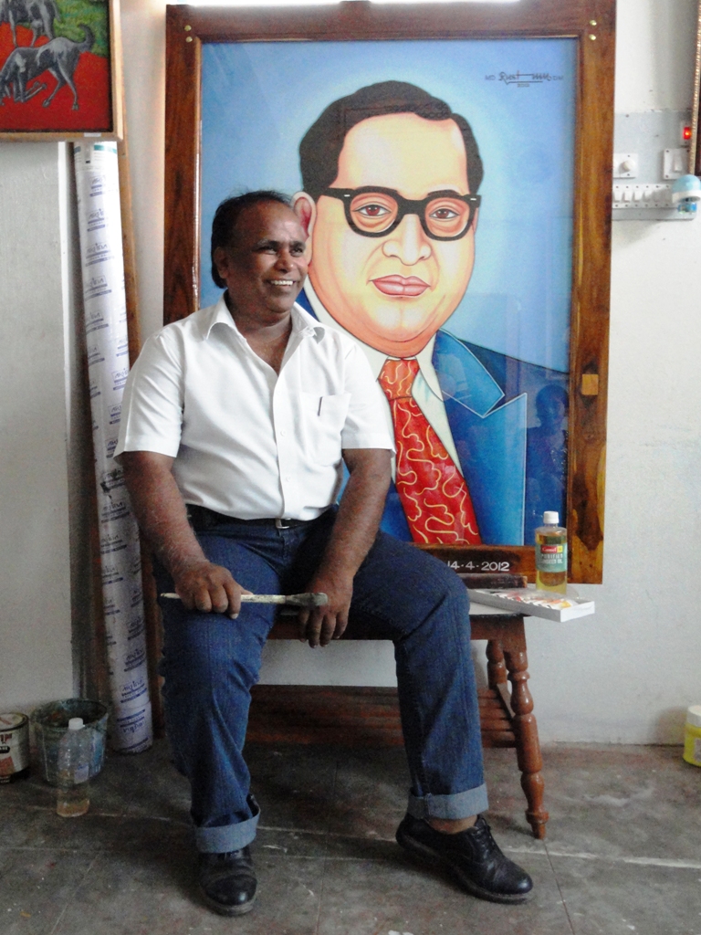 RUSTUM PAINTINGS: RUSTUM-Dr. B.R.AMBEDKAR