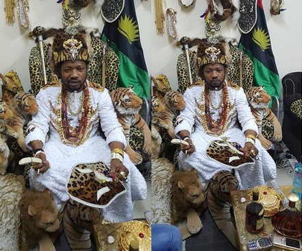 Photos: Nigerian Igbo King Prince Jeff Ejike, The Eze Ndigbo 1 Of UAE ...
