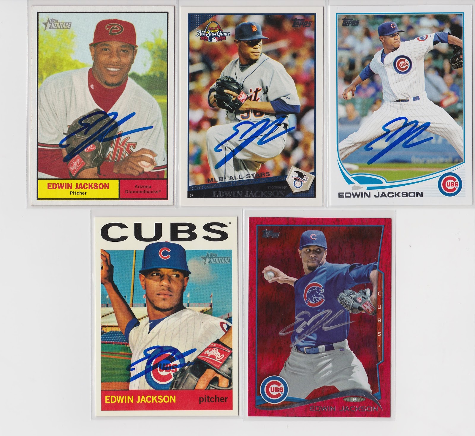 Jackson's Autographs: IP 2015 Cubs Convention autograph baseball card ...