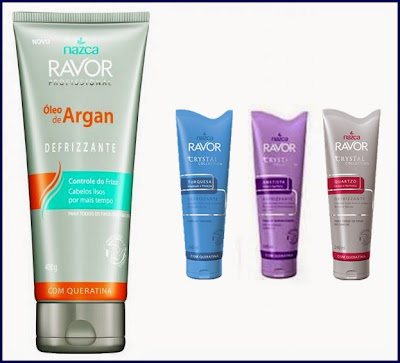 Gláucia Distribuidora de Cosméticos: NAZCA - DEFRIZANTES RAVOR