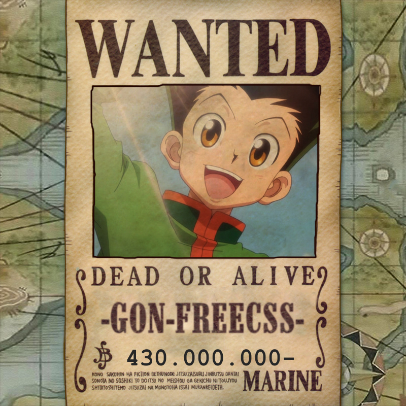 Anime Wanted Posters: Characters