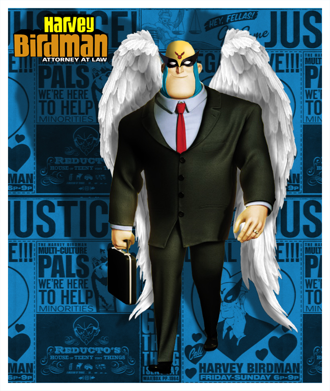 Harvey birdman, Birdman, Tv animation