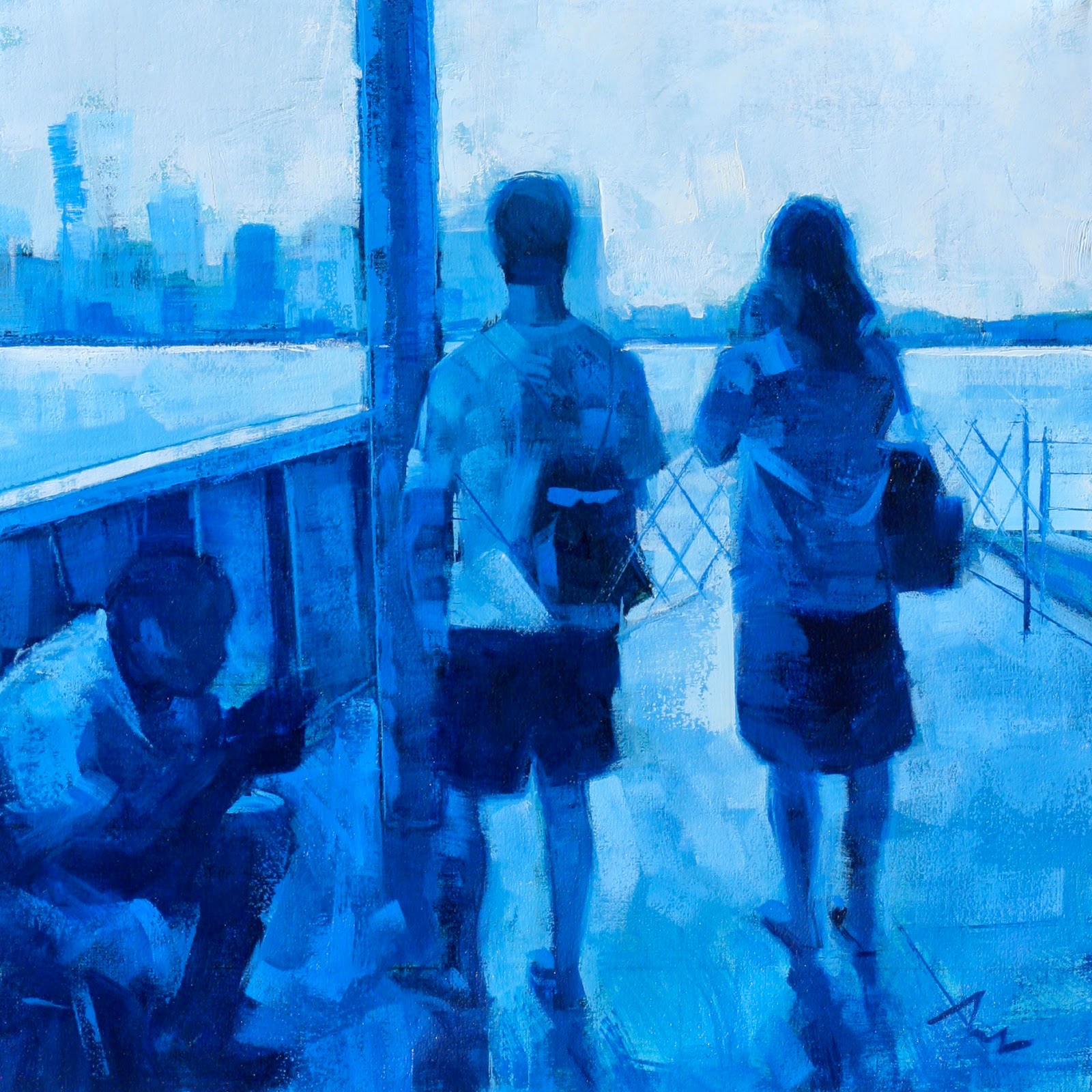 George Thompson Fine Art: MONOCHROMATIC SERIES