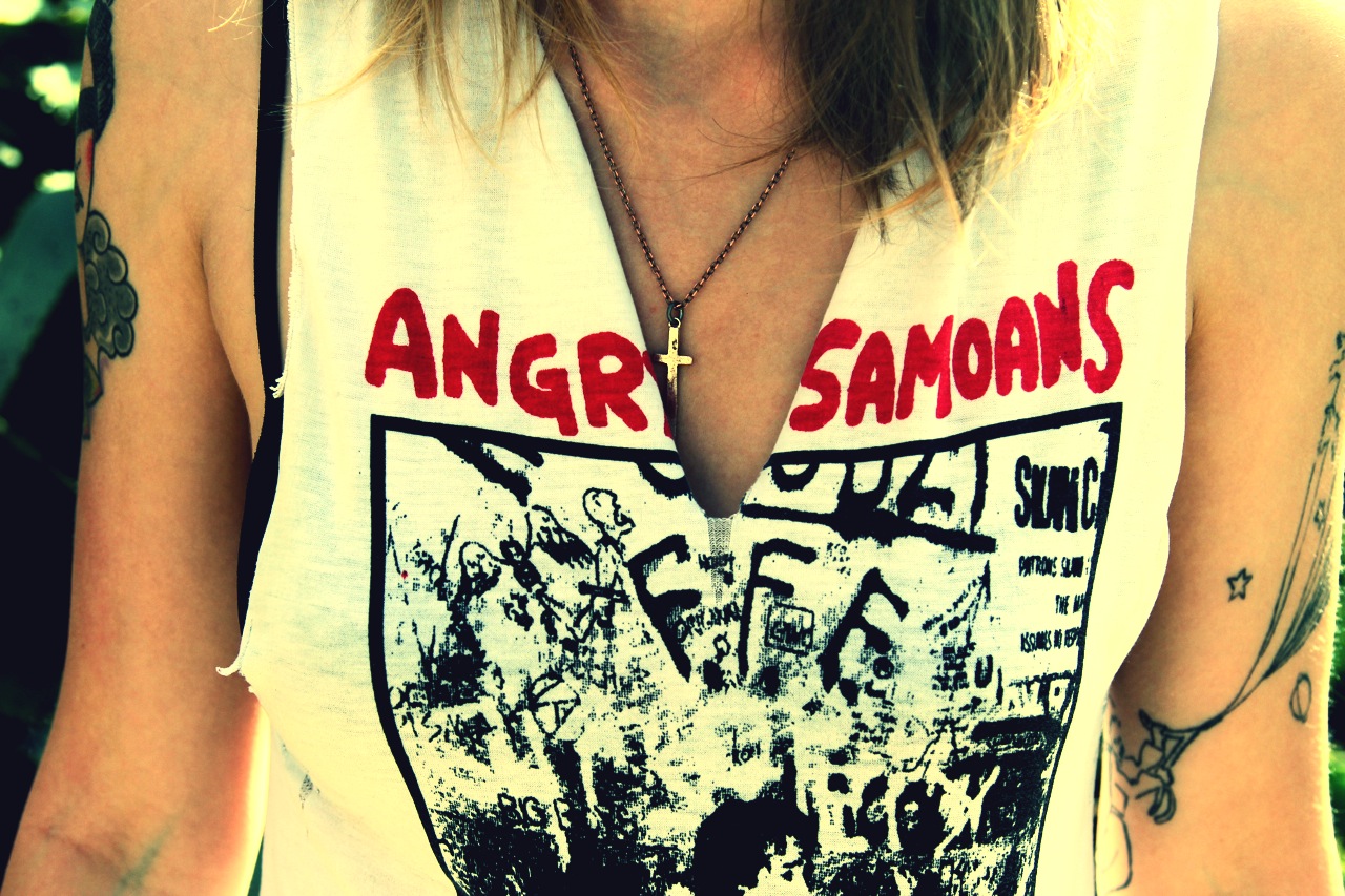 we cause havoc wherever we go..!!: angry samoans - back from samoa lp ...