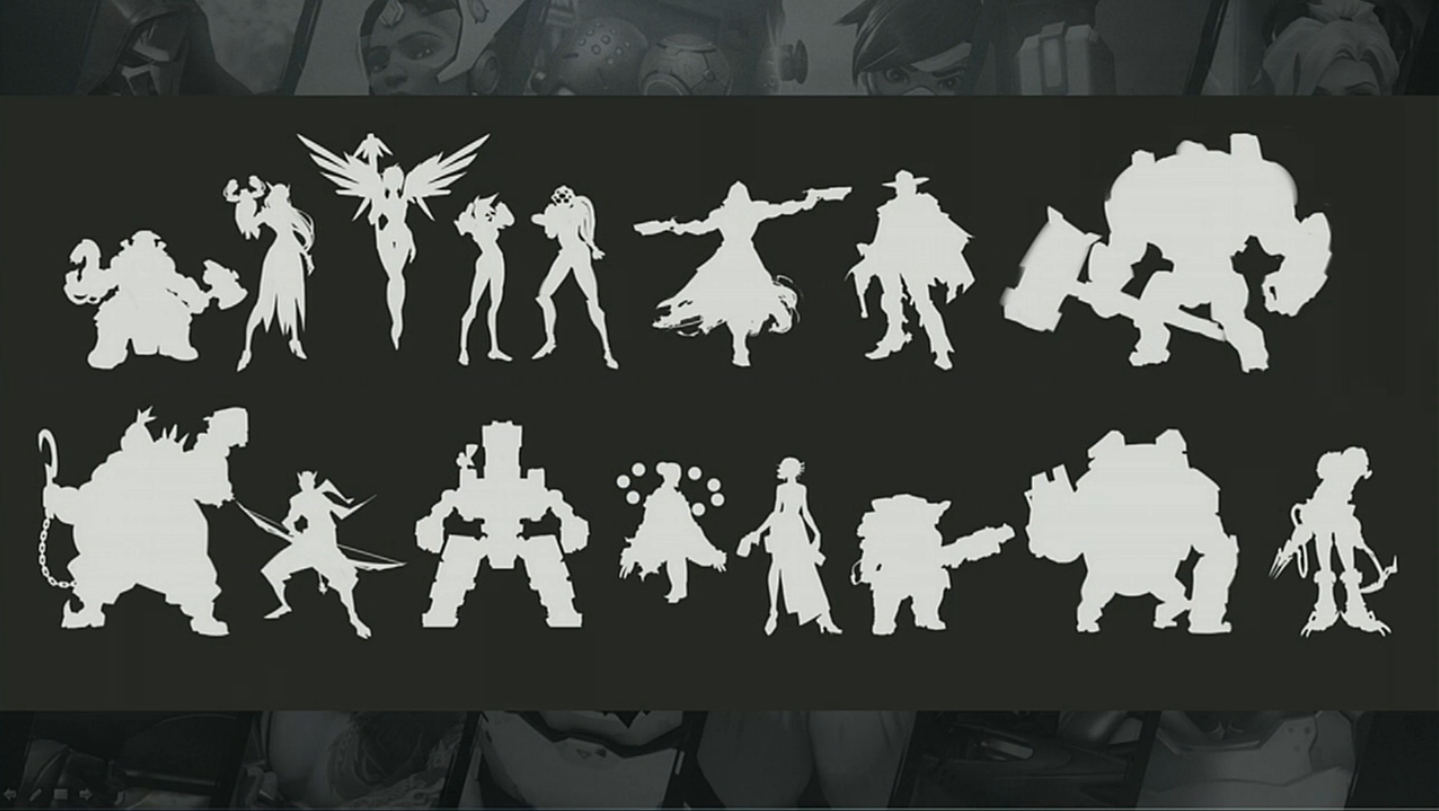 Overwatch Archives: Overwatch Silhouettes (Updated 2/7)