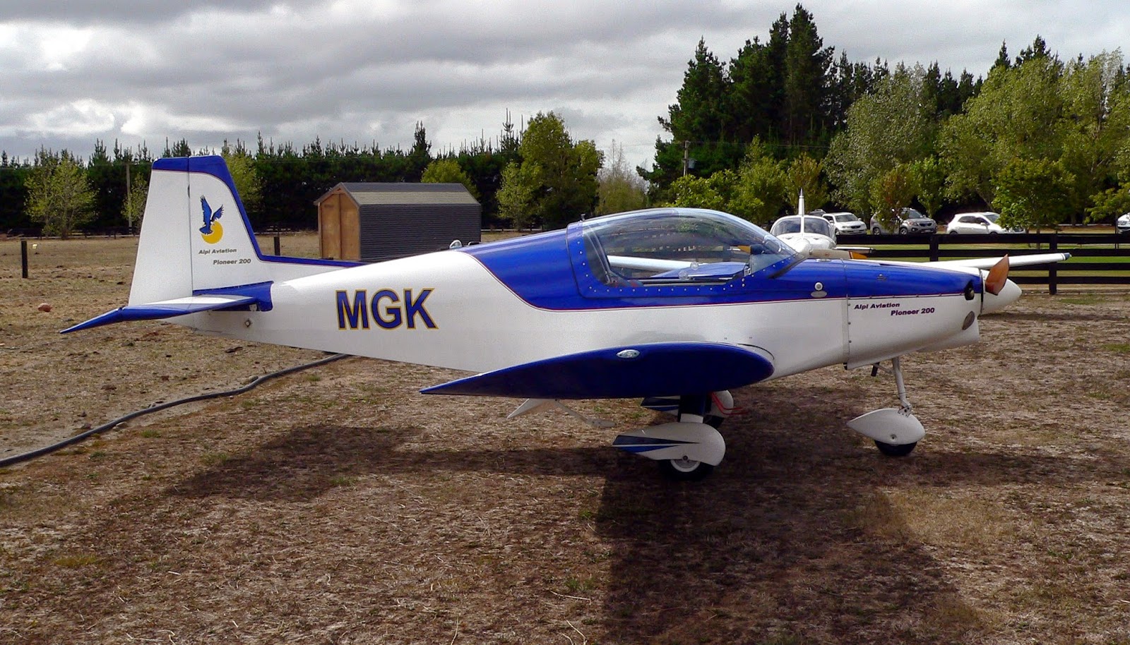 NZ Civil Aircraft: Alpi fly-in today at Fernside Fields