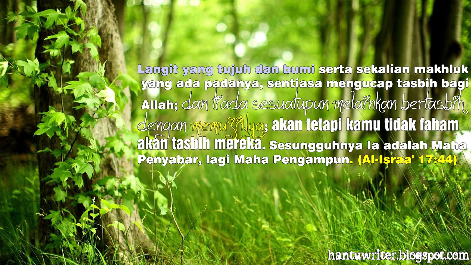 Afiq Principle: Tumbuhan Bertasbih&Memuji Allah S.W.T | Sains dan al-Quran