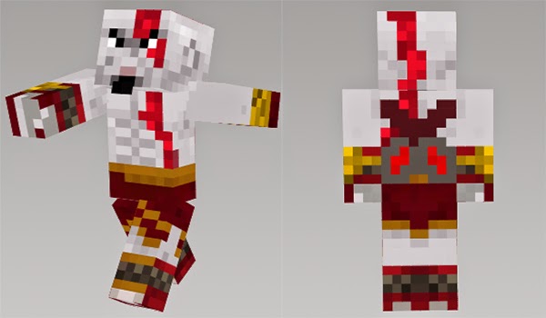 Kratos Skin | Mods Para Minecraft |GalaxyCreative Kratos Skin | Mods Para Minecraft |GalaxyCreative