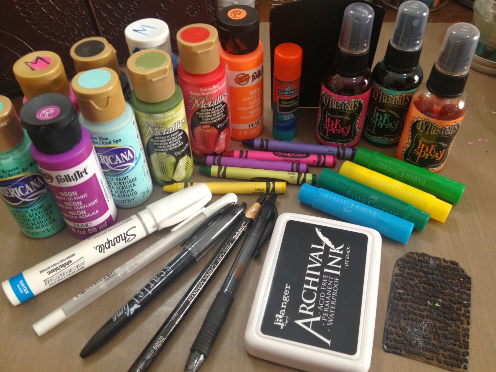 Diane's Mixed Media Art: Diane's Tag Tutorial