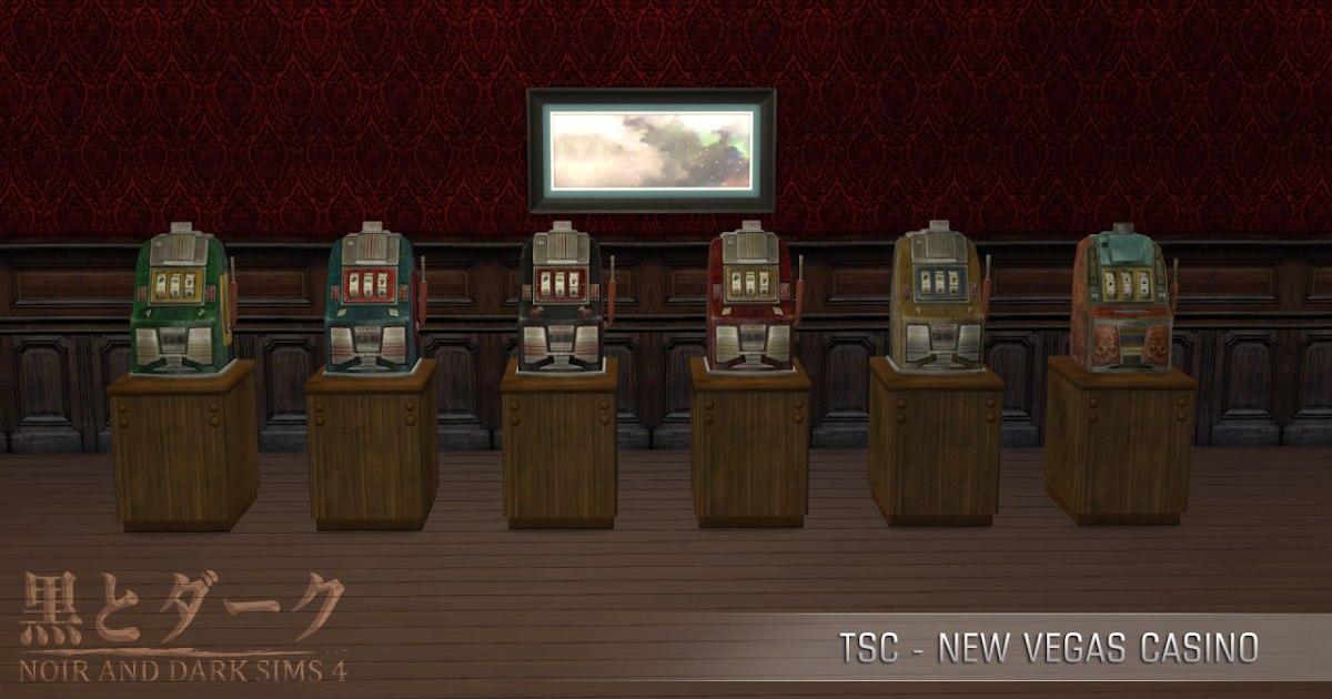 TS4 - TSC - New Vegas Casino ~ Noir and Dark Sims