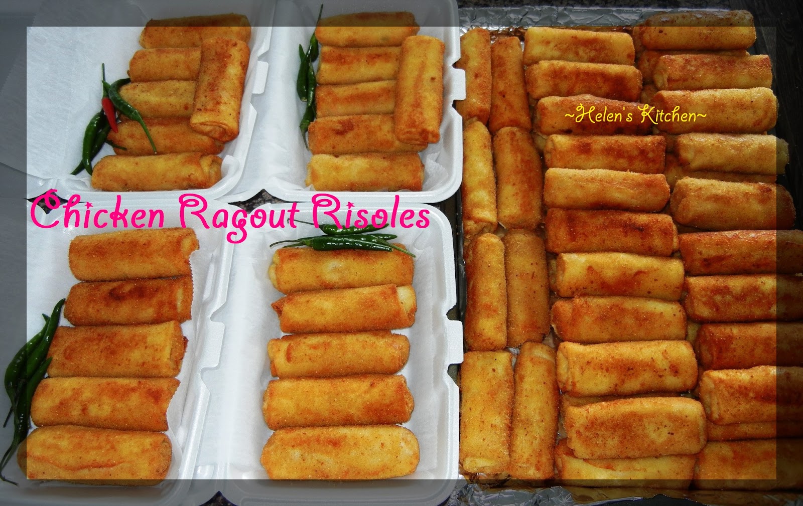 Helen's Kitchen: Chicken Raugut Risoles