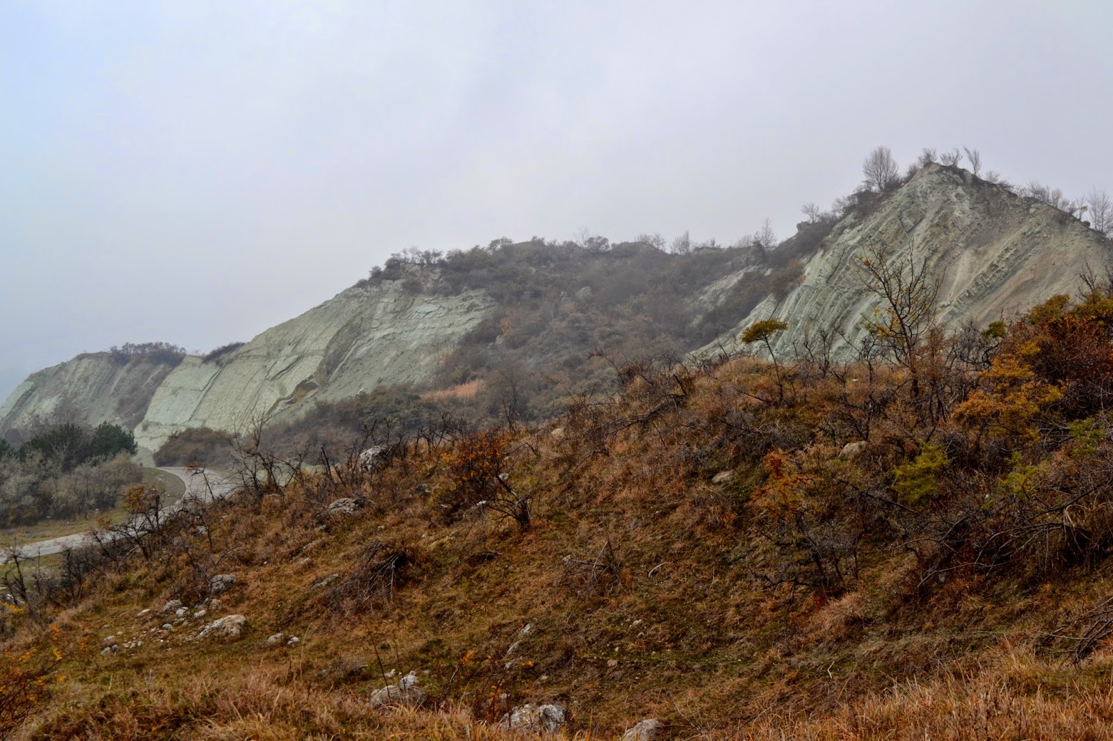 Slanic Prohova- Muntele verde de origine vulcanica