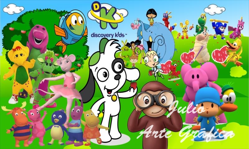 Painel Digital - Julio Arte Gráfica: Discovery Kids