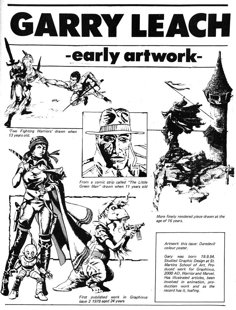 British Comic Art: Garry Leach