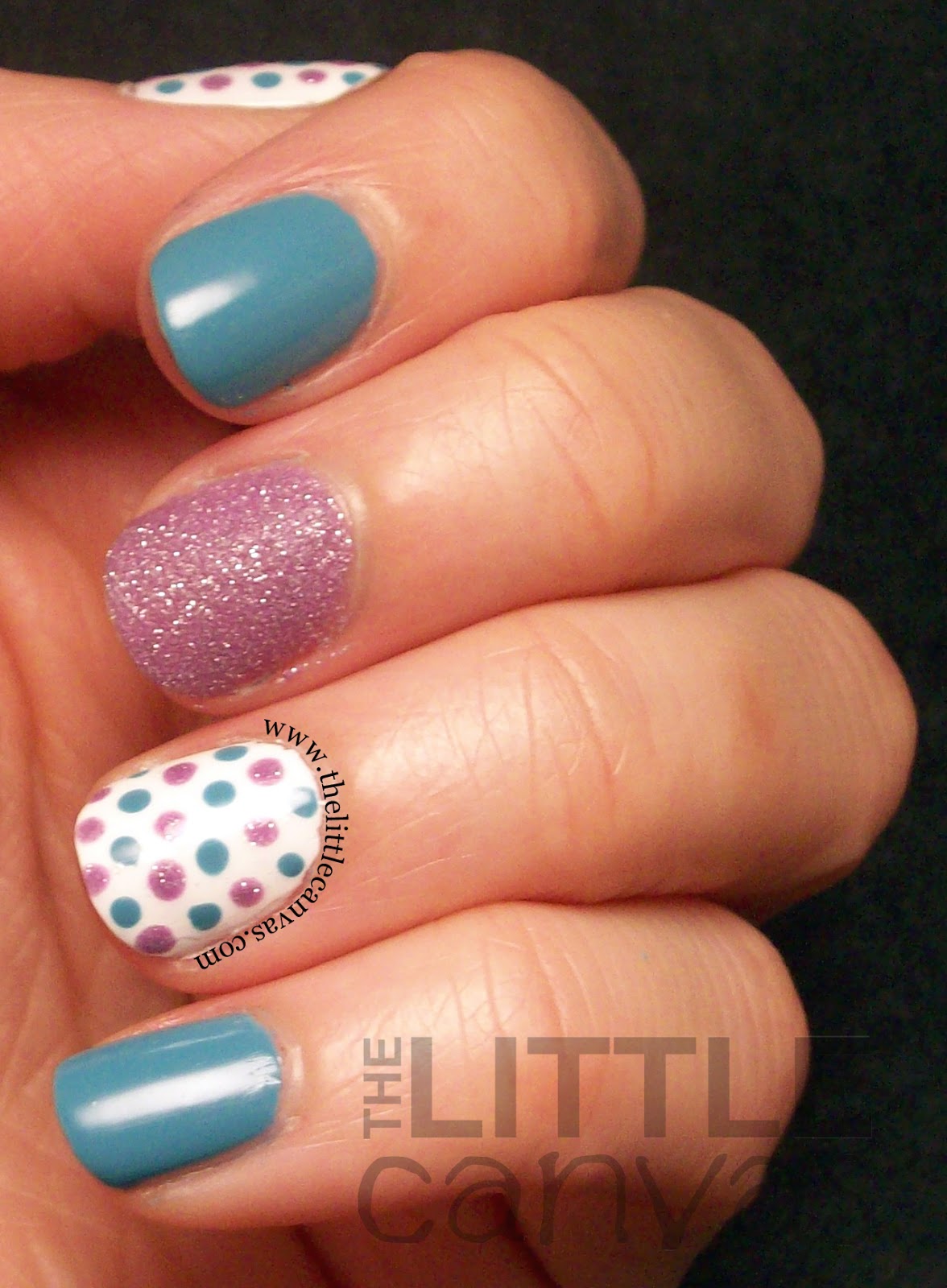 Simple Zoya Dot-icure - The Little Canvas