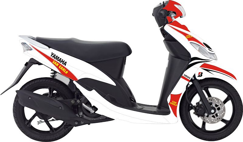 Variasi Motor Mio Hijau | Wallpaper Modifikasi Motor