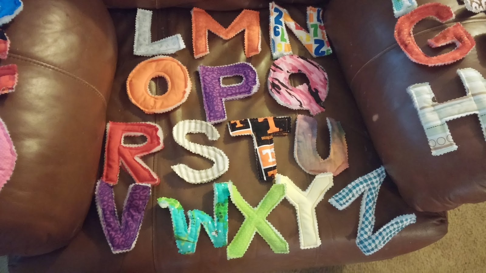 Sew and Spoon: Soft Alphabet Letters for Your Little One