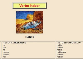 Juegos y ejercicios con la conjugación del VERBO HABER (info)|MUCHO MÁS ...