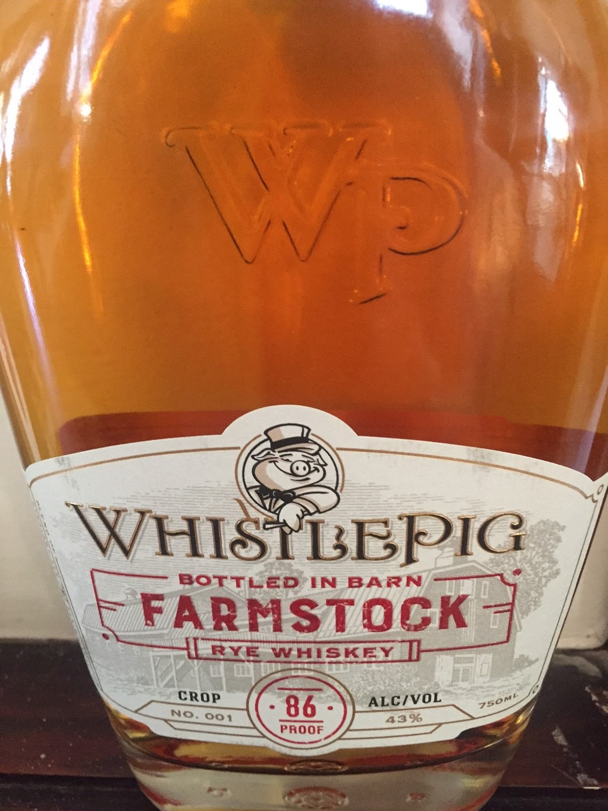 Sku's Recent Eats: Vermont Whiskey at Last: WhistlePig Farmstock Rye