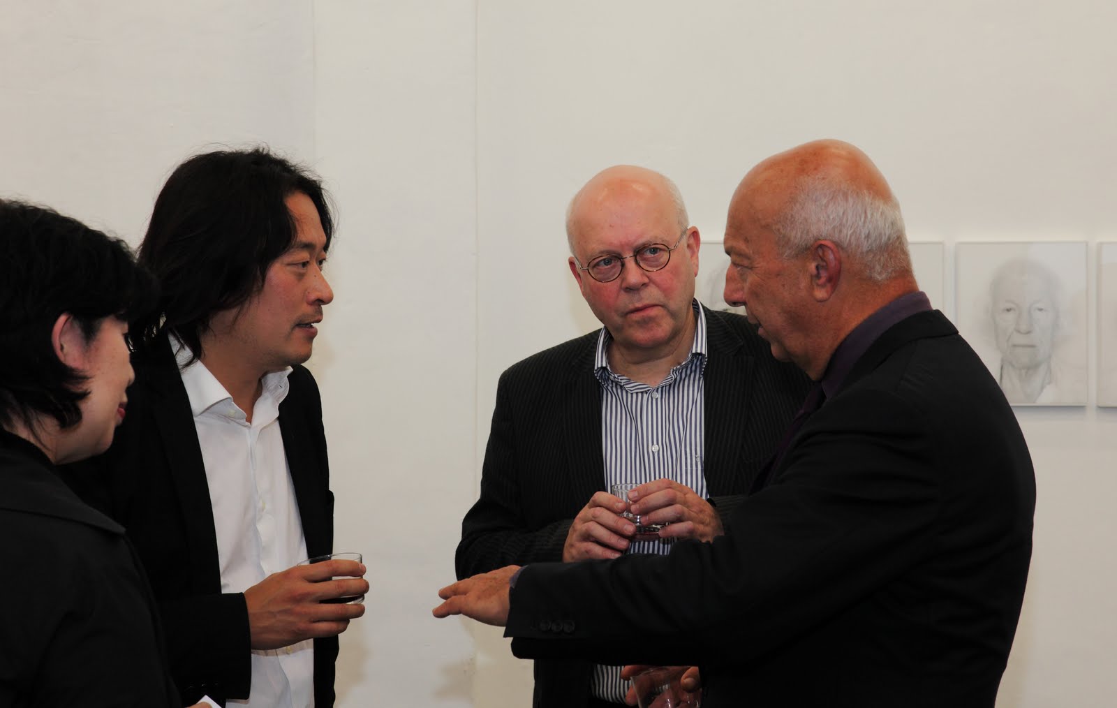 AXELVERVOORDTGALLERY: Opening of the Roman Opalka exhibition at the ...