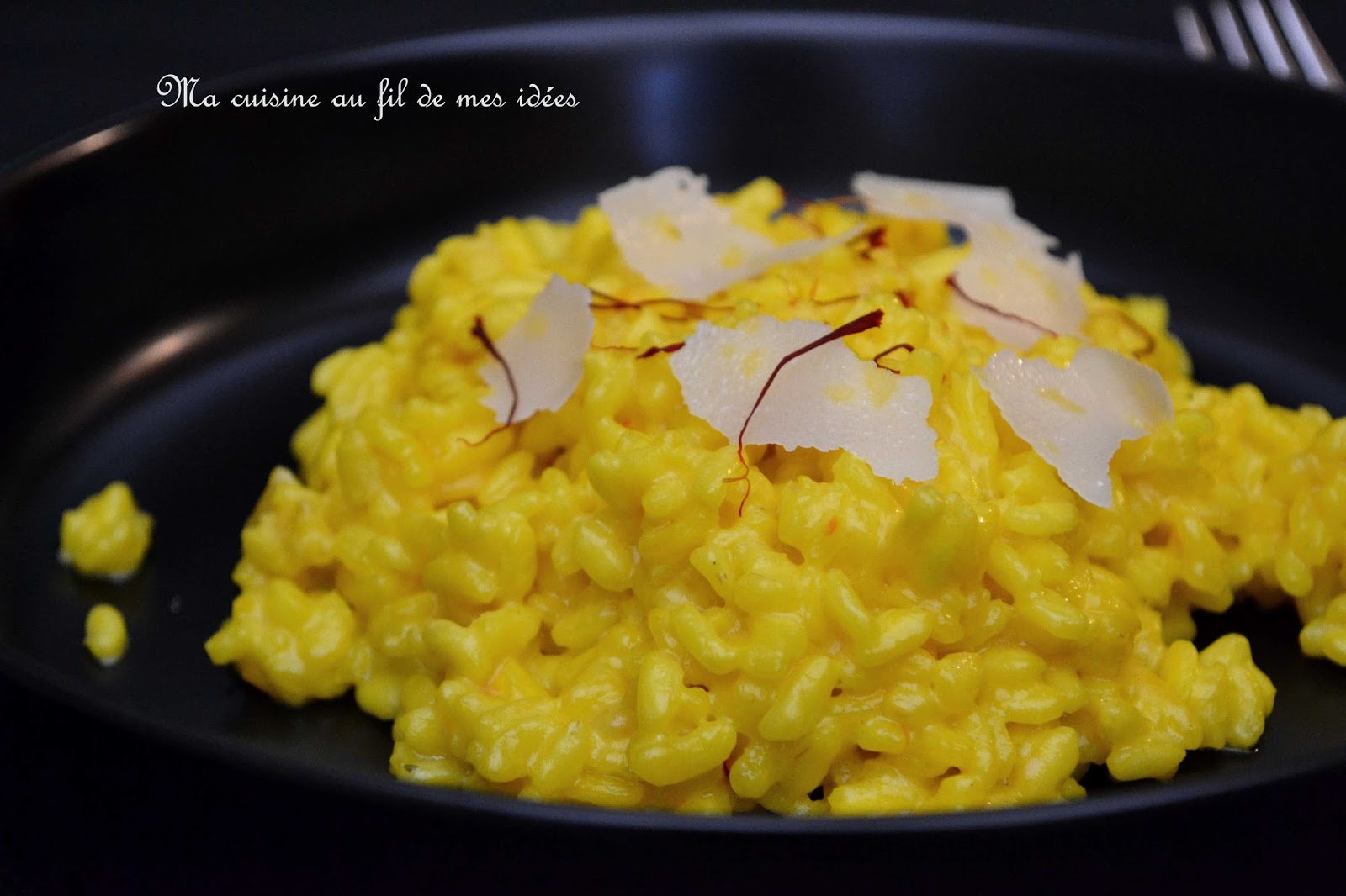 Ma cuisine au fil de mes idées...: Risotto à la milanaise (safran et ...