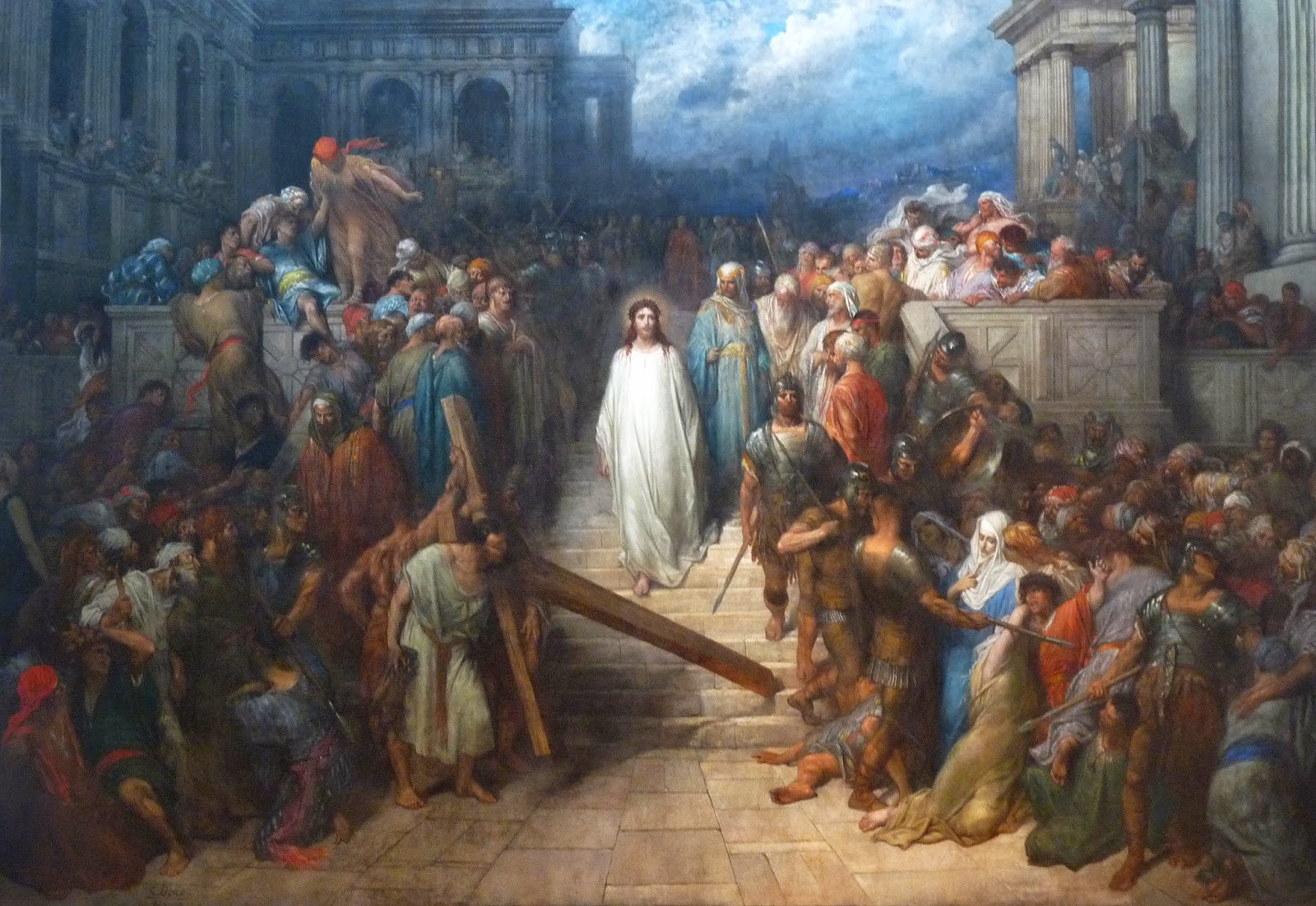 Gustave Doré: Christ leaving the Praetorium (1867-1872)
