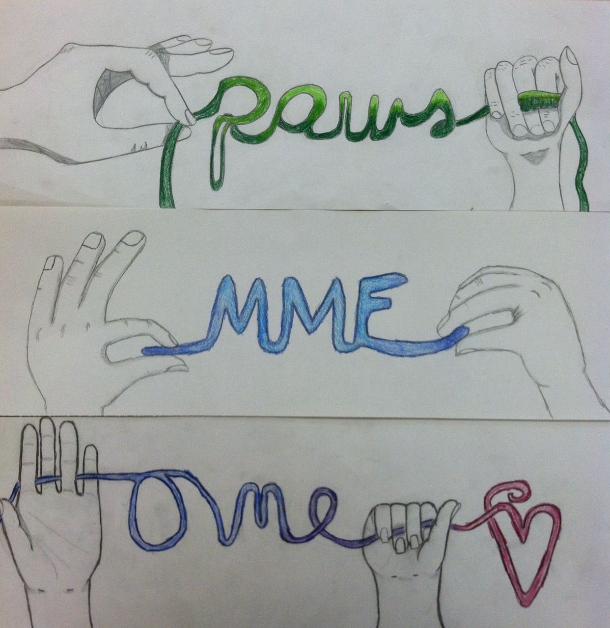 DRAWS Attention!!!: Give them a HAND!!!