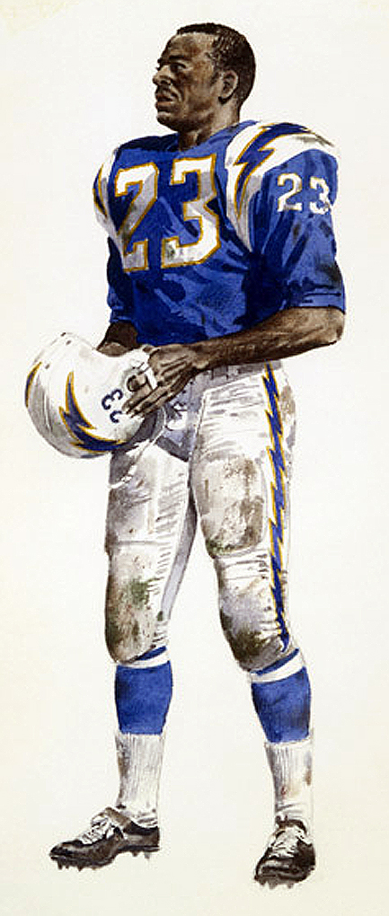 Pro Football Journal Presents: NFL Art: Paul Lowe by Merv Corning