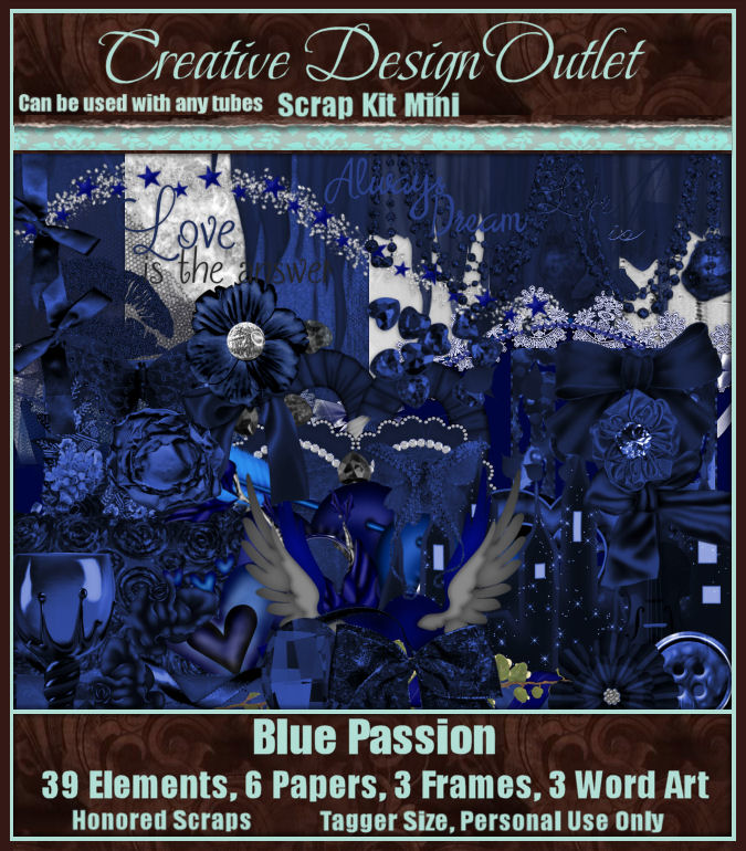 Wicked Little Cupcake: Blue Contessa