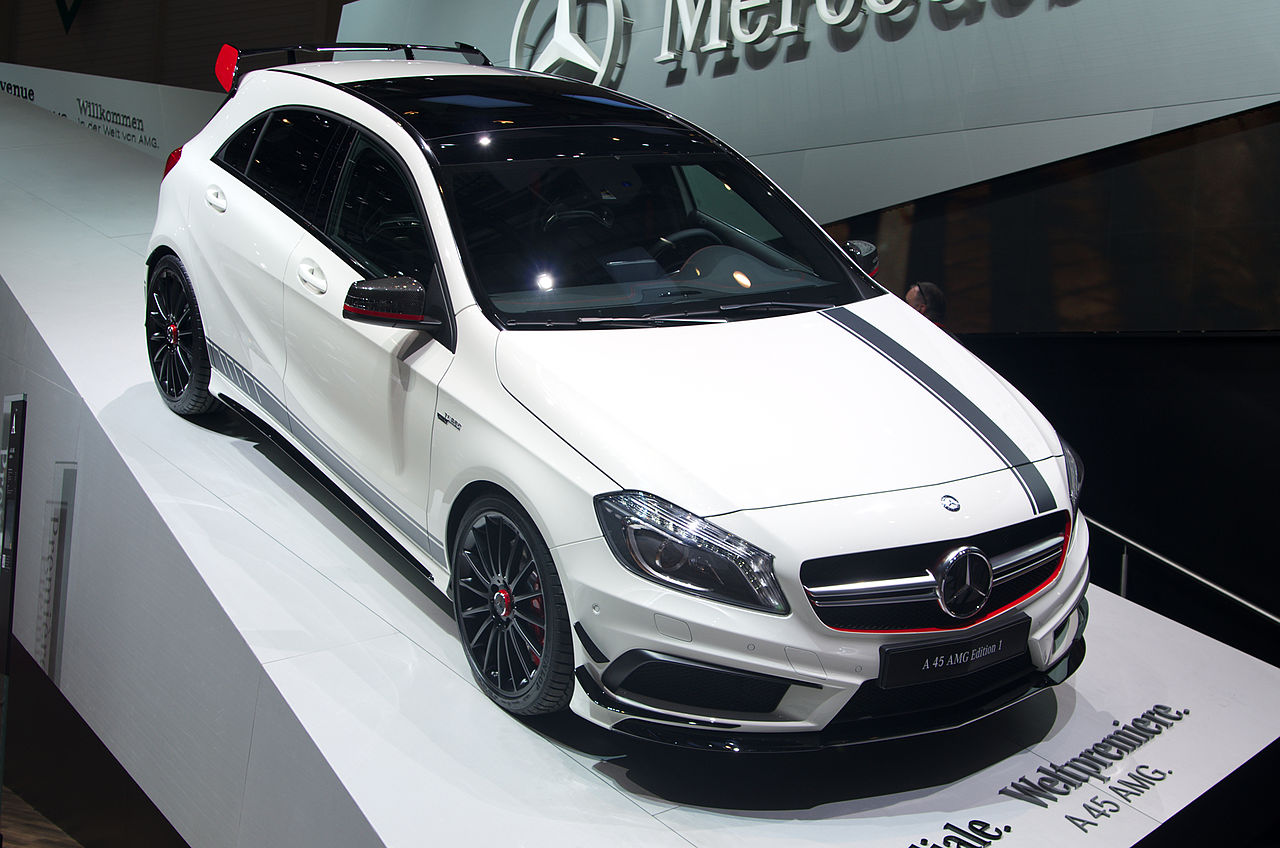 New cars information: Mercedes A45 AMG information: