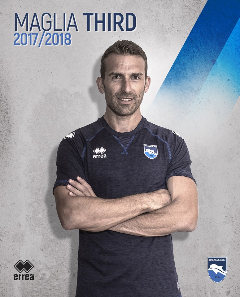 Pescara Calcio 17-18 Home, Away & Third Kits Revealed - Footy Headlines