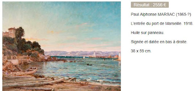 historic-marine-france: MARSAC Paul Alphonse né en 1865 peintre ...