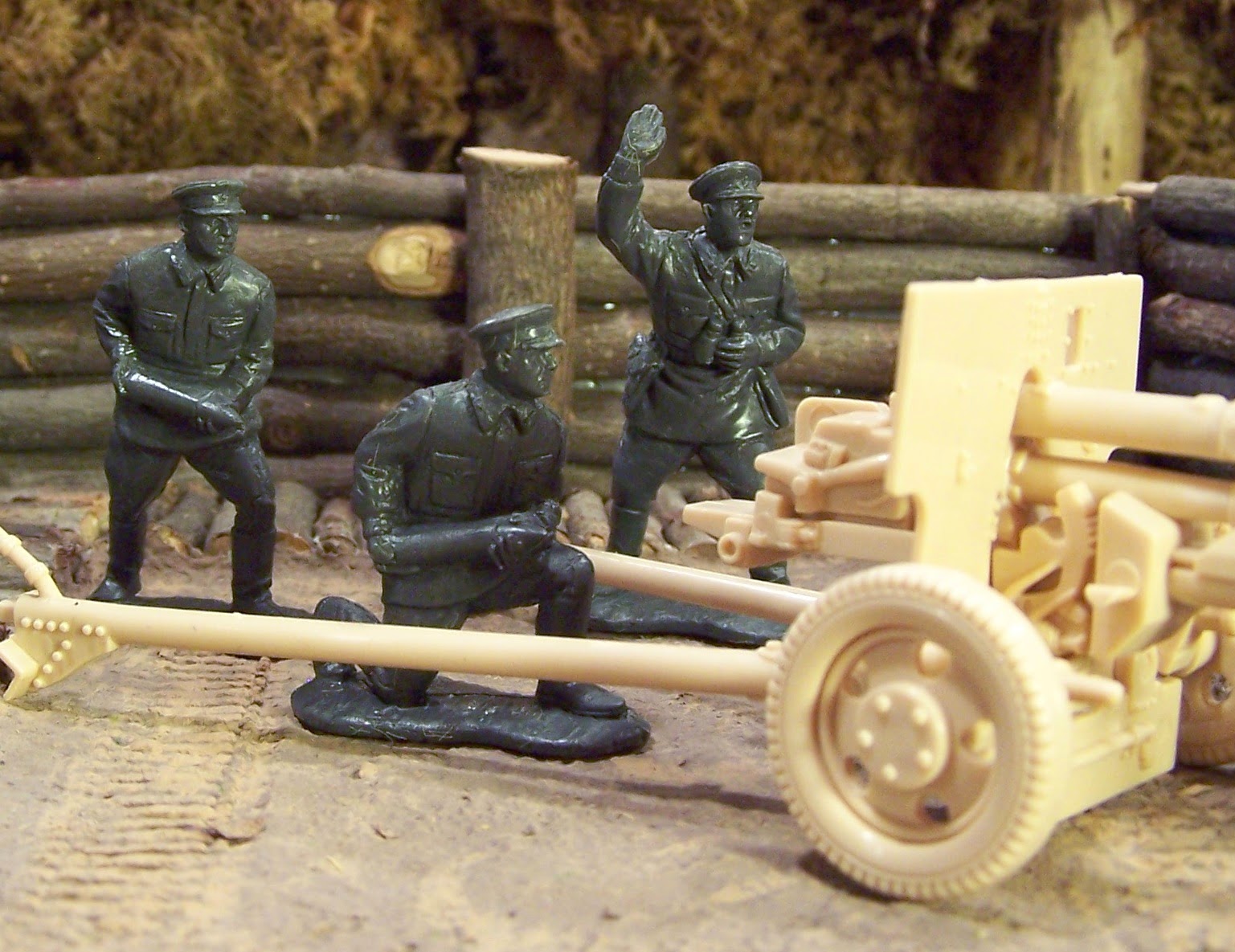 WWII Plastic Toy Soldiers: Engineer Bassevich - Toy Soldiers