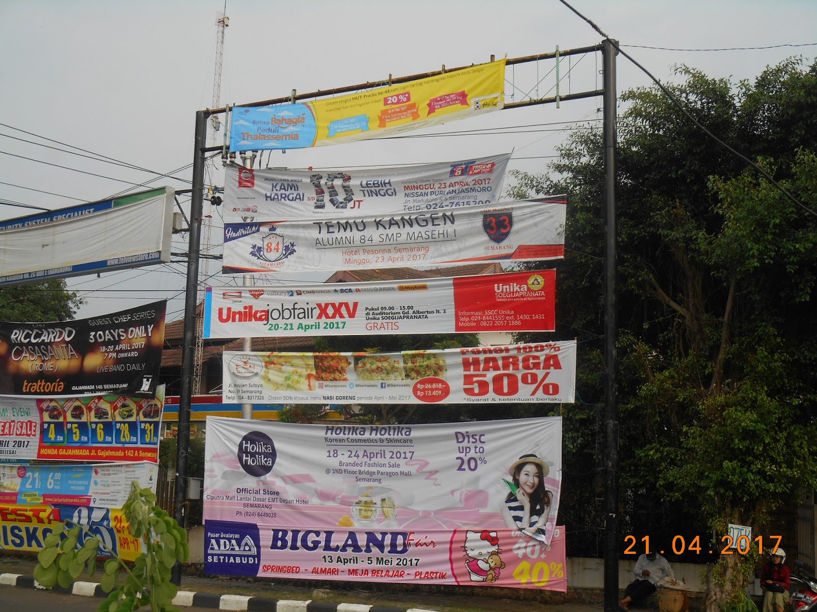 Spanduk Outdoor Promo Prodia Event Baksos MT.Haryono ~ Advertising ...