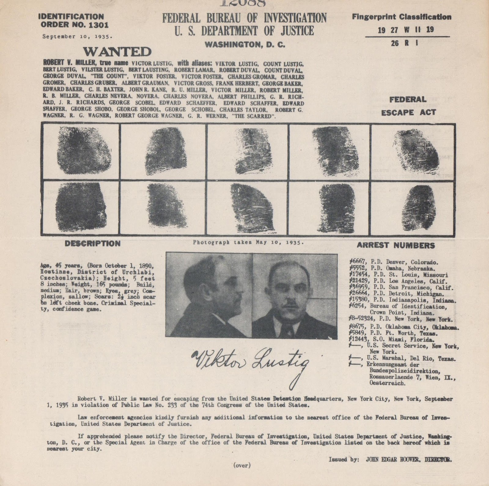 King of the Con: The Incredible Story of Victor Lustig, the Man Who ...