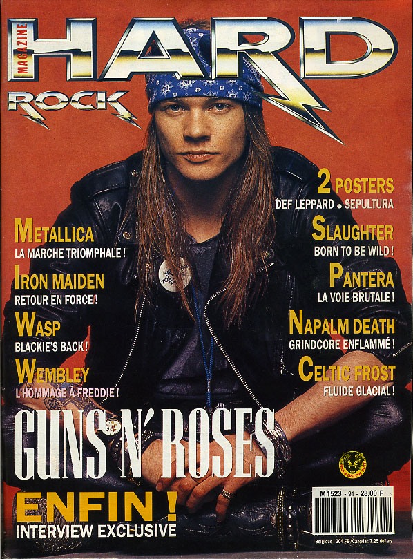 METAL MAGAZINES: HARD ROCK (France)