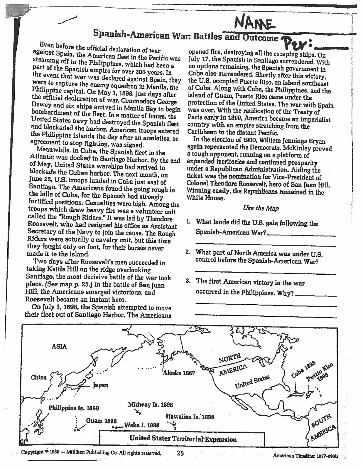 Mr. E's U.S. History and Black History Page: November 2019