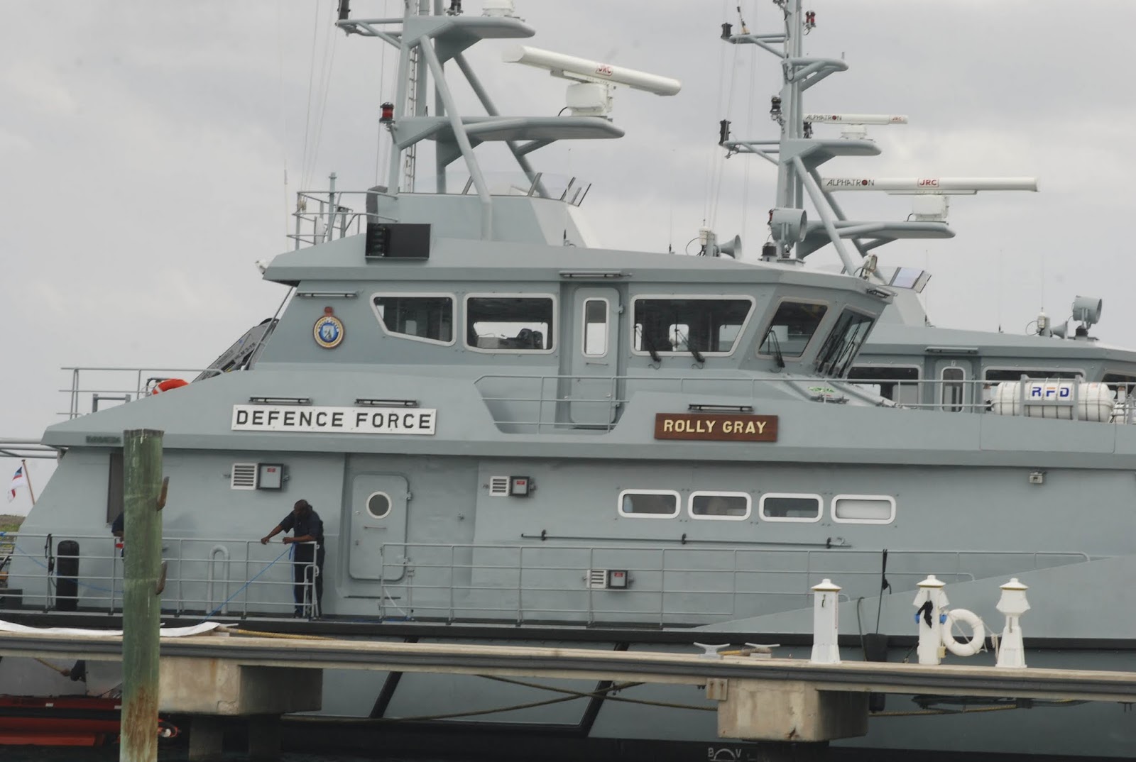 S/V Barefoot: Commissioning "HMBS Rolly Gray"