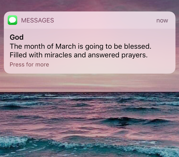 Morning Messages for The First Day of March ~ Spiritual Inspiration