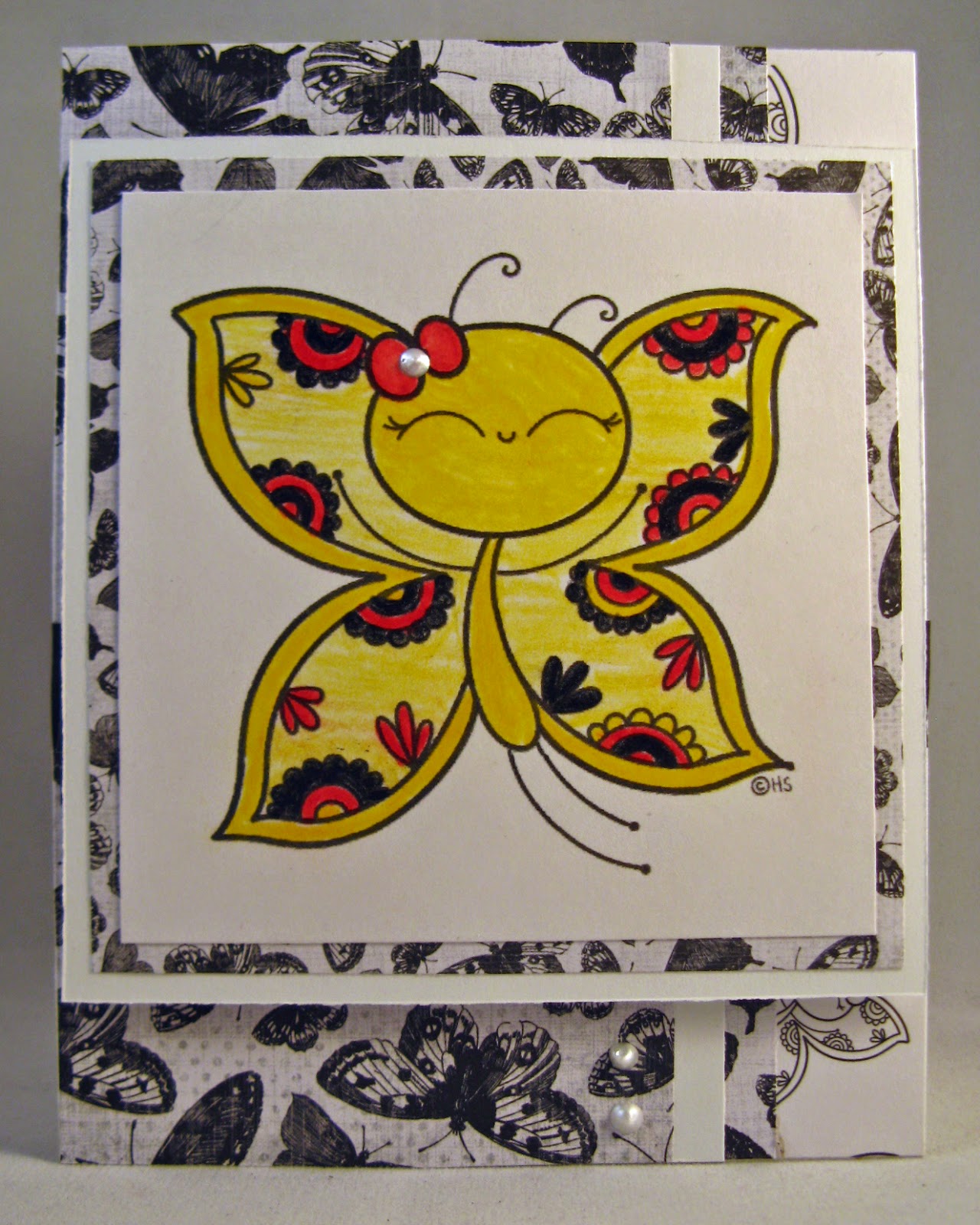 Short on Ideas: Butterfly Doodle
